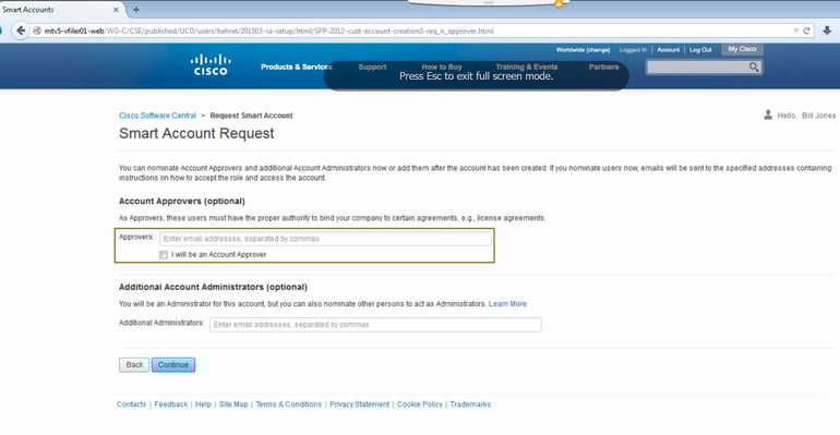 Cisco Smart Accounts